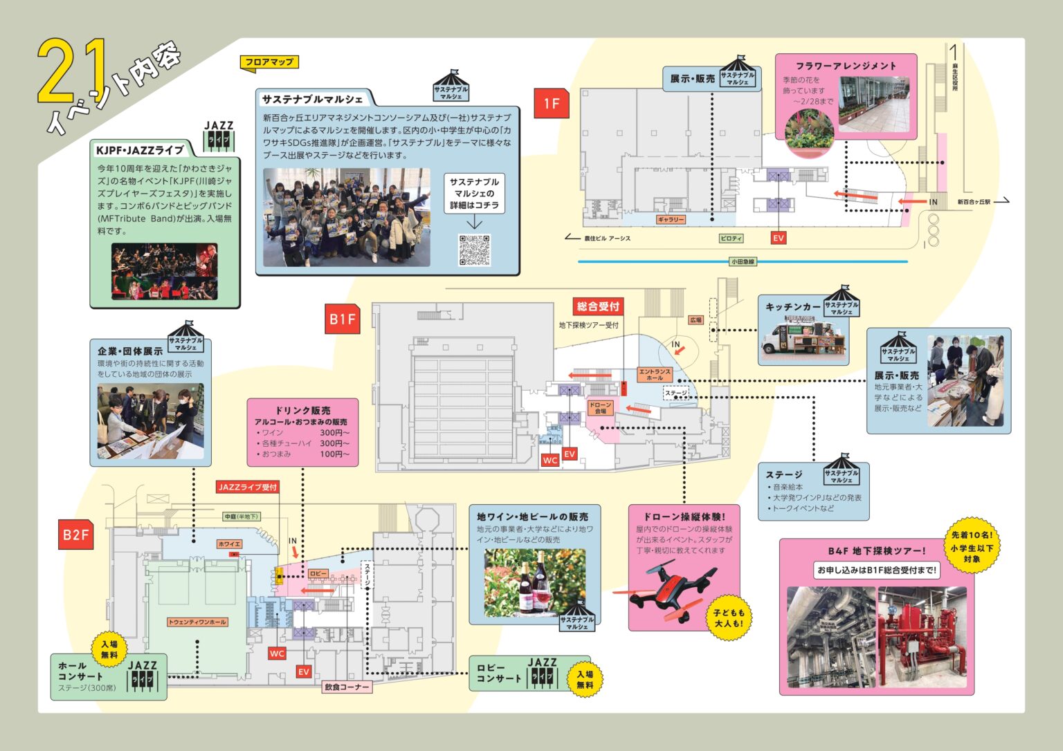 【C-7013】「しんゆり21ビル 21×21祭」 - 川崎市市制100周年記念事業 公式ウェブサイト